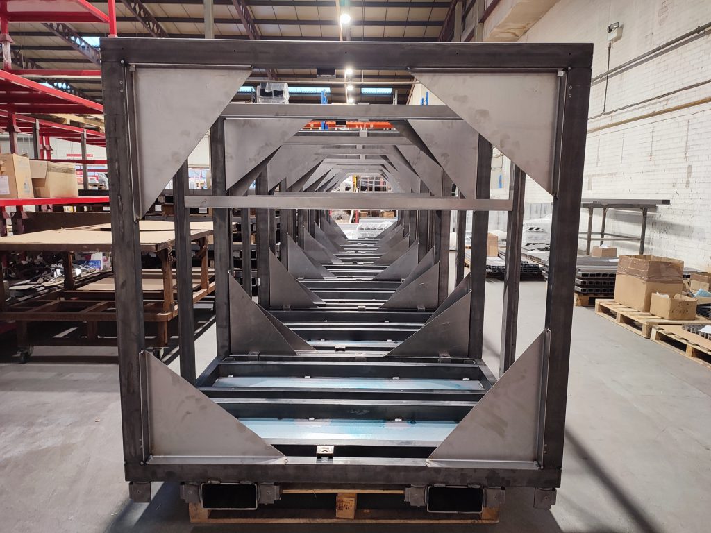 Bespoke Metal Battery Storage Enclosure Fabrication