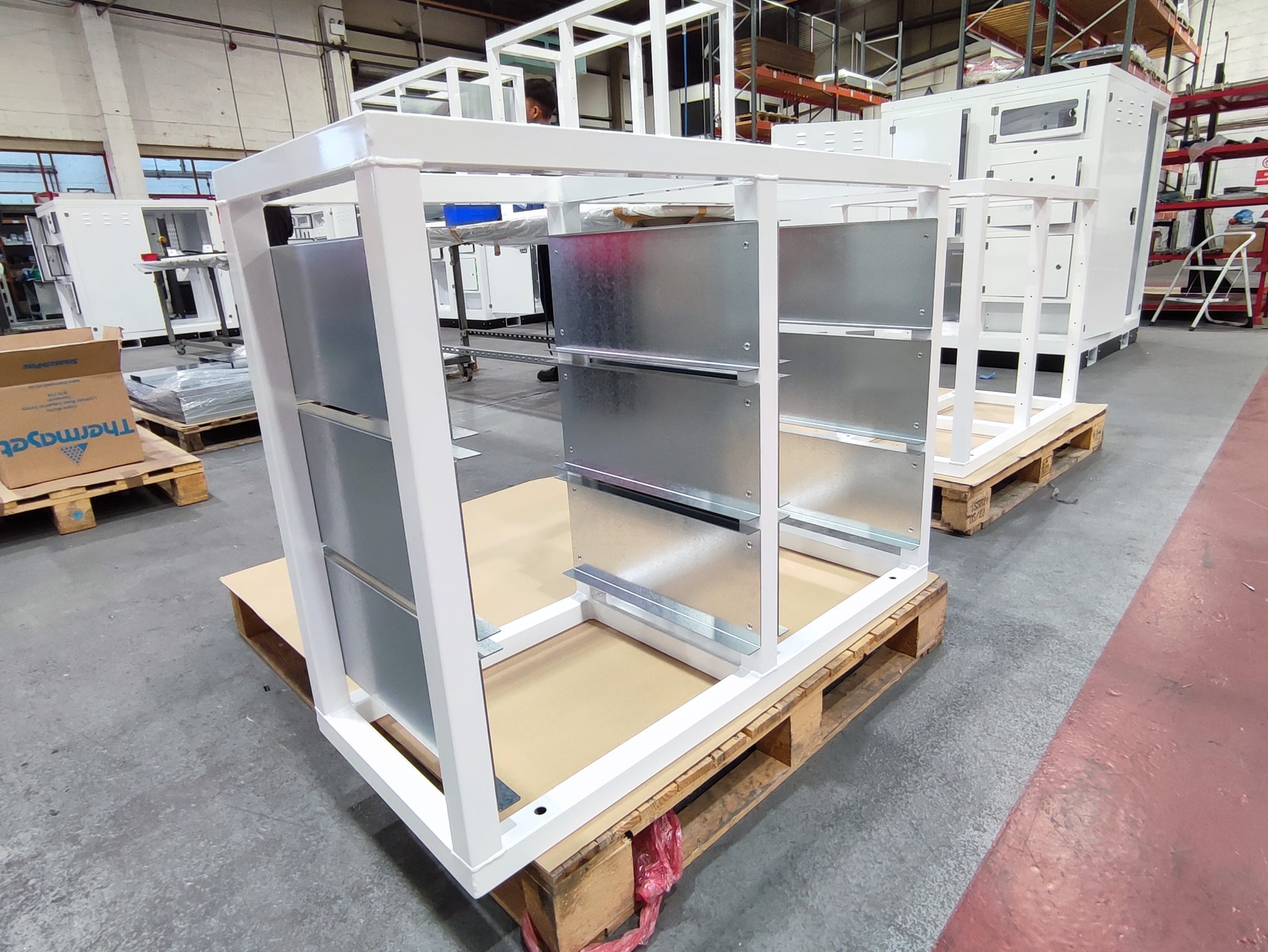 Bespoke Metal Battery Storage Enclosure Fabrication