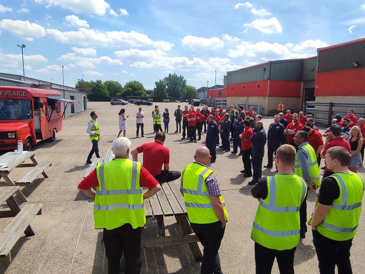 Steve Harcourt's Retirement Fish 'n' Chips Party | JC Metalworks